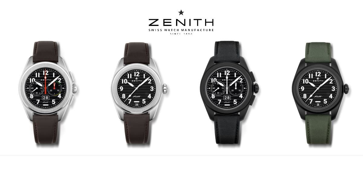 Zenith dévoile sa nouvelle gamme Pilot à Watches & Wonders 2023 ...